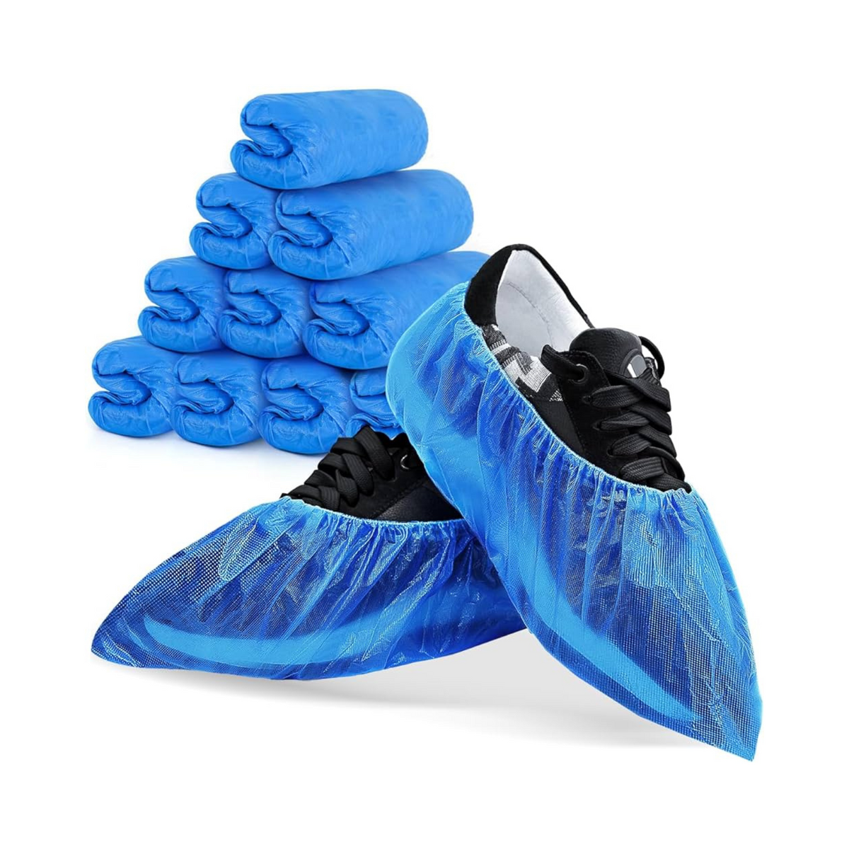 Shoe Cover CPE Disposable Blue - 2000 Shoe Covers (1 Carton ...