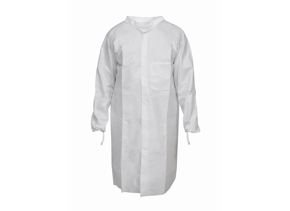 Kimtech A7 P+, Laboratory Coat - White Thumbloop - 15 Units ...