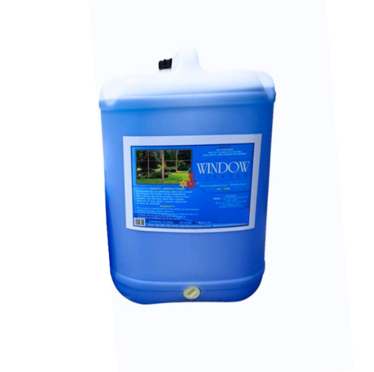 Bulk Window Cleaner with Streak Free Solution - 25L (Metho Based / Amm ...