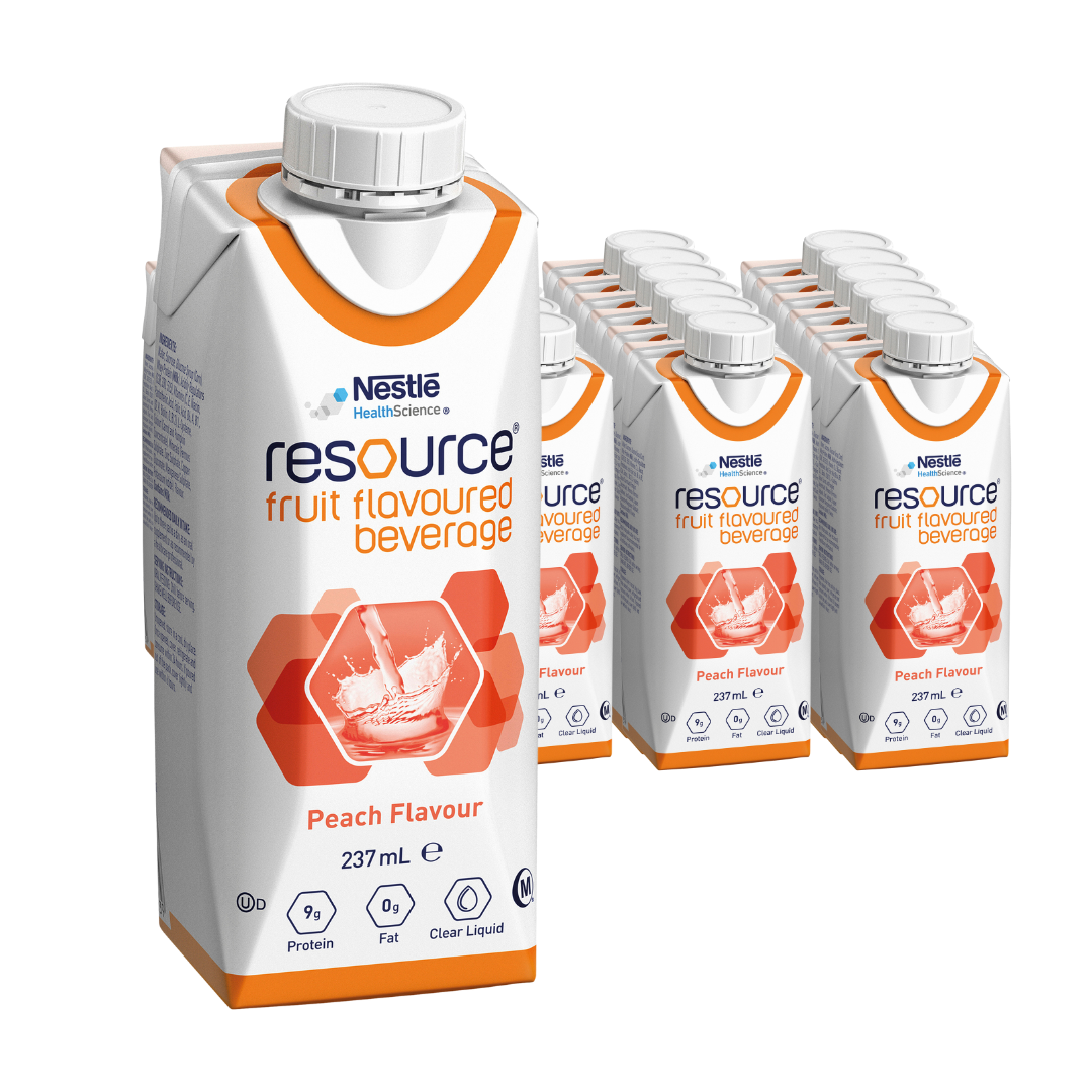 RESOURCE Fruit Flavoured Beverage (Peach) 237mL - Carton of 24 ...
