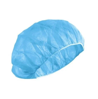 SG Disposable Bouffant Caps Blue 21" (Hairnet) - Bag of 100 ...